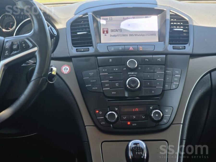 Pelēks Opel Insignia 2010 Liepāja, ar dzinēja tilpumu 2.00 L un nobraukumu 214 tūkst. km par 2750 €, foto 15 vietnē AUTOMOTO.COM.LV
