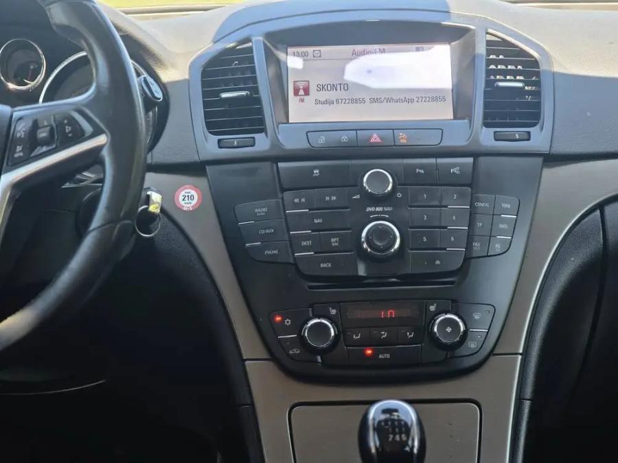 Pelēks Opel Insignia 2010 Grobiņa, ar dzinēja tilpumu 2.00 L un nobraukumu 214 tūkst. km par 2750 €, foto 15 vietnē AUTOMOTO.COM.LV