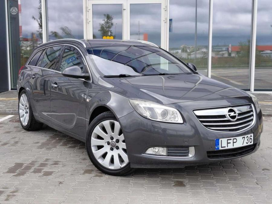 Pelēks Opel Insignia 2010 Viļņa, ar dzinēja tilpumu 1.96 L un nobraukumu 318 tūkst. km par 2350 €, foto 1 vietnē AUTOMOTO.COM.LV