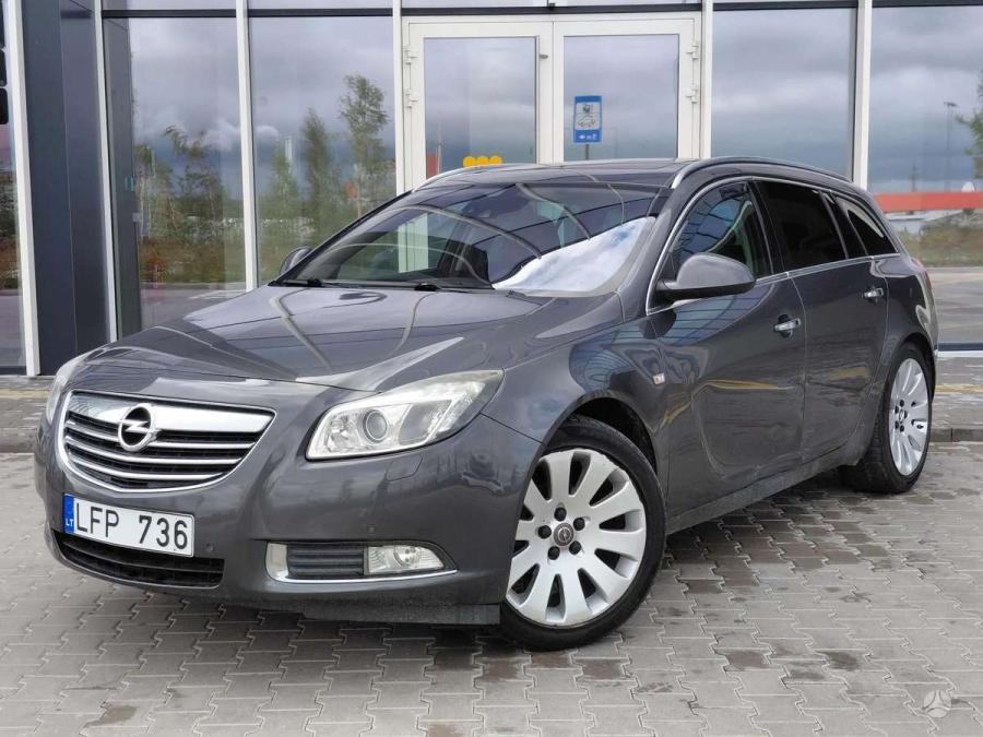 Pelēks Opel Insignia 2010 Viļņa, ar dzinēja tilpumu 1.96 L un nobraukumu 318 tūkst. km par 2350 €, foto 4 vietnē AUTOMOTO.COM.LV