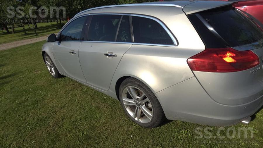 Pelēks Opel Insignia 2010 Ventspils, ar dzinēja tilpumu 2.00 L un nobraukumu 0 tūkst. km par 1200 €, foto 6 vietnē AUTOMOTO.COM.LV