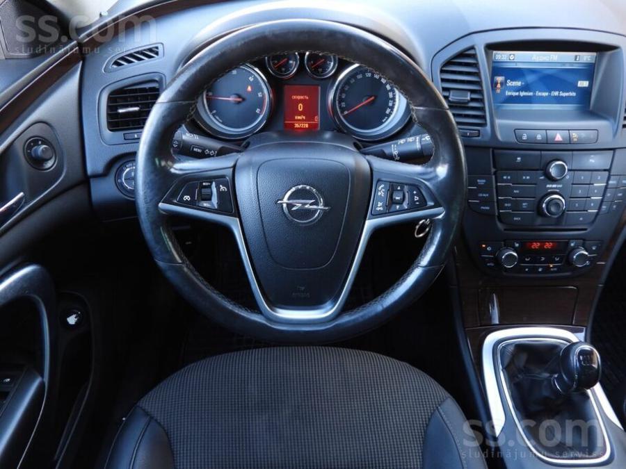 Pelēks Opel Insignia 2010 Rīga, ar dzinēja tilpumu 2.00 L un nobraukumu 357 tūkst. km par 5150 €, foto 12 vietnē AUTOMOTO.COM.LV