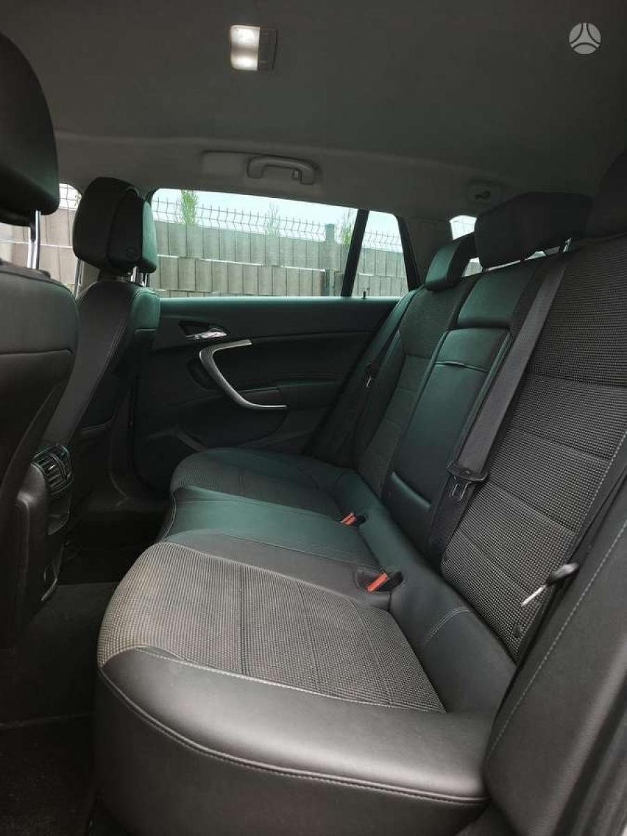 Pelēks Opel Insignia 2010 Kauņa, ar dzinēja tilpumu 1.96 L un nobraukumu 210 tūkst. km par 2899 €, foto 12 vietnē AUTOMOTO.COM.LV