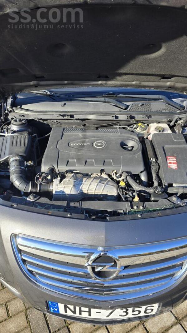 Pelēks Opel Insignia 2011 Rīga, ar dzinēja tilpumu 2.00 L un nobraukumu 249 tūkst. km par 3950 €, foto 11 vietnē AUTOMOTO.COM.LV