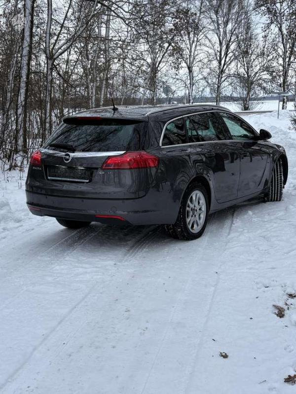 Grey Opel Insignia 2011 in Raseiniai, with an engine capacity of 1.96 L and mileage of 215 thousand km for 3450 €, photo 6 on AUTOMOTO.COM.LV