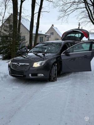 Grey Opel Insignia 2011 in Raseiniai, with an engine capacity of 1.96 L and mileage of 215 thousand km for 3450 €, photo 10 on AUTOMOTO.COM.LV