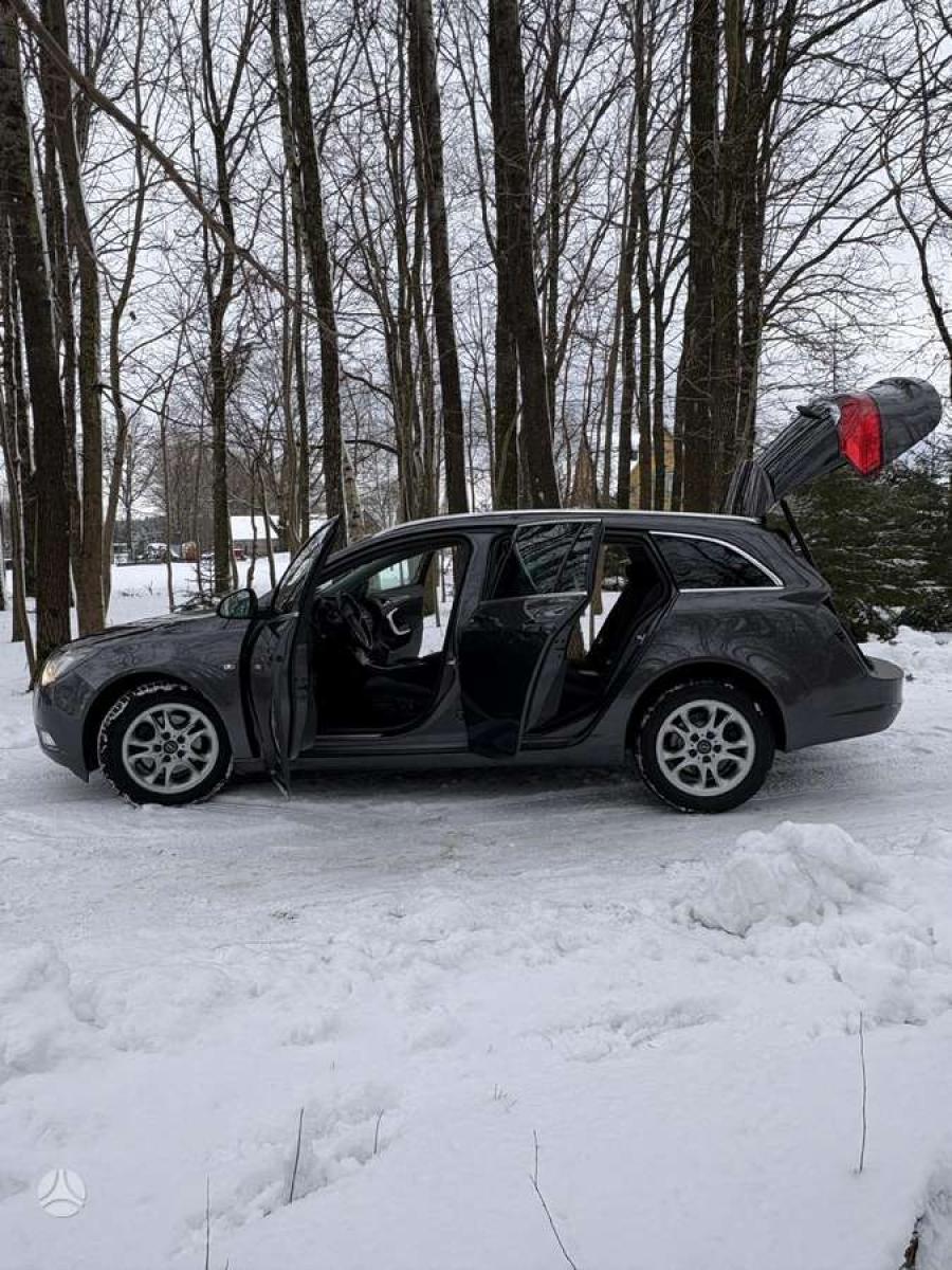 Grey Opel Insignia 2011 in Raseiniai, with an engine capacity of 1.96 L and mileage of 215 thousand km for 3450 €, photo 11 on AUTOMOTO.COM.LV