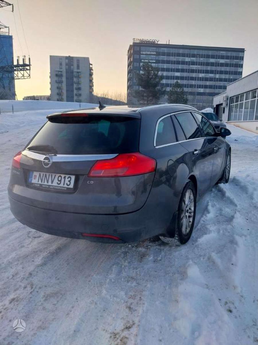 Grey Opel Insignia 2011 in Vilnius, with an engine capacity of 1.96 L and mileage of 293 thousand km for 3600 €, photo 6 on AUTOMOTO.COM.LV