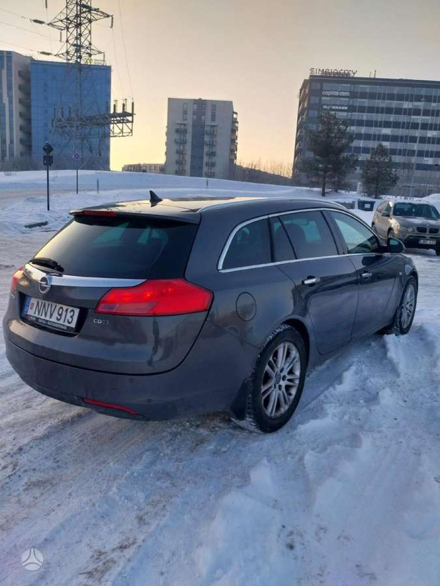 Grey Opel Insignia 2011 in Vilnius, with an engine capacity of 1.96 L and mileage of 293 thousand km for 3600 €, photo 8 on AUTOMOTO.COM.LV