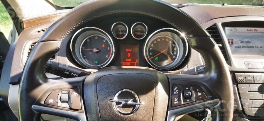 Pelēks Opel Insignia 2011 Rīga, ar dzinēja tilpumu 2.00 L un nobraukumu 341 tūkst. km par 5000 €, foto 9 vietnē AUTOMOTO.COM.LV