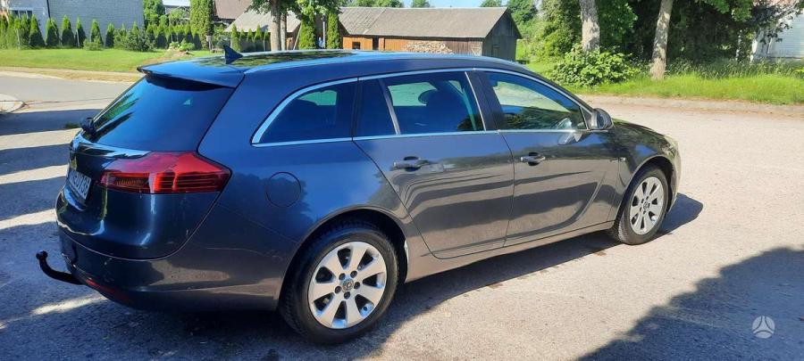Pelēks Opel Insignia 2011 Viļņa, ar dzinēja tilpumu 1.96 L un nobraukumu 258 tūkst. km par 2999 €, foto 4 vietnē AUTOMOTO.COM.LV