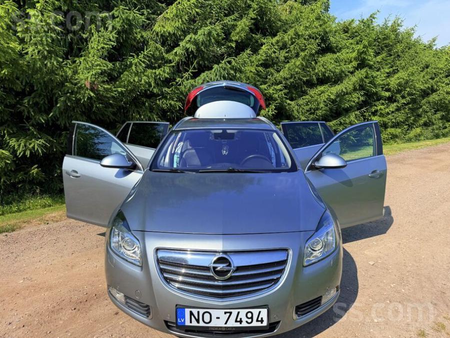 Pelēks Opel Insignia 2011 Talsi, ar dzinēja tilpumu 2.00 L un nobraukumu 304 tūkst. km par 3800 €, foto 6 vietnē AUTOMOTO.COM.LV