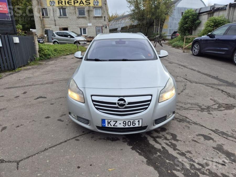 Pelēks Opel Insignia 2011 Rīga, ar dzinēja tilpumu 2.00 L un nobraukumu 396 tūkst. km par 2490 €, foto 4 vietnē AUTOMOTO.COM.LV