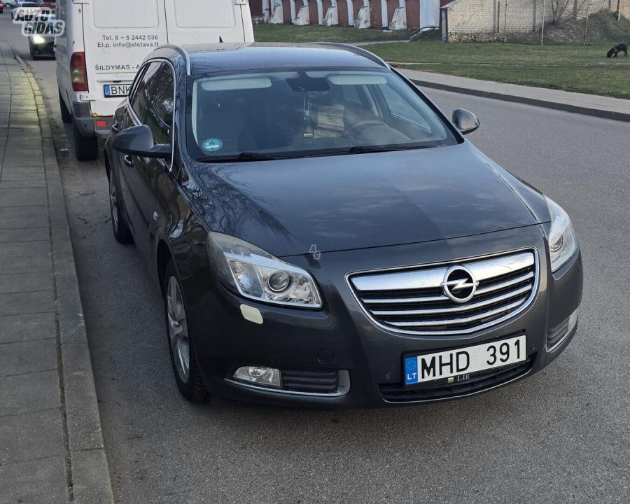 Pelēks Opel Insignia 2012 Viļņa, ar dzinēja tilpumu 2.00 L un nobraukumu 289 tūkst. km par 4400 €, foto 14 vietnē AUTOMOTO.COM.LV