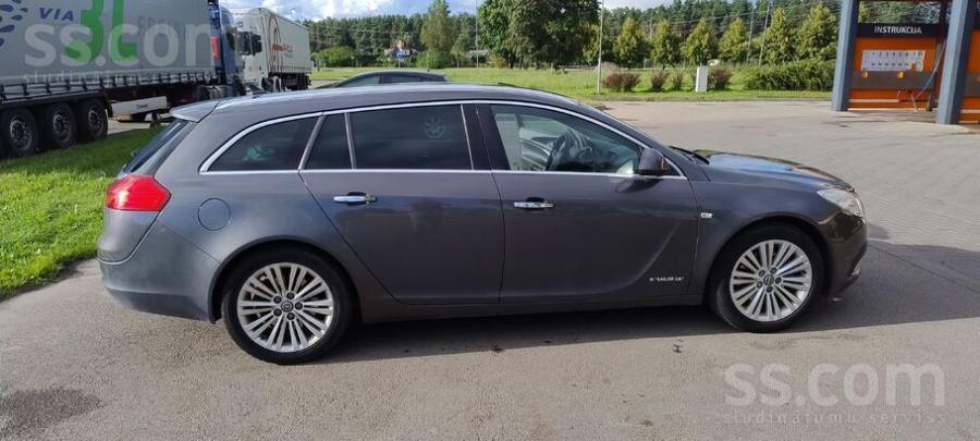 Pelēks Opel Insignia 2012 Rīga, ar dzinēja tilpumu 2.00 L un nobraukumu 263 tūkst. km par 4500 €, foto 5 vietnē AUTOMOTO.COM.LV