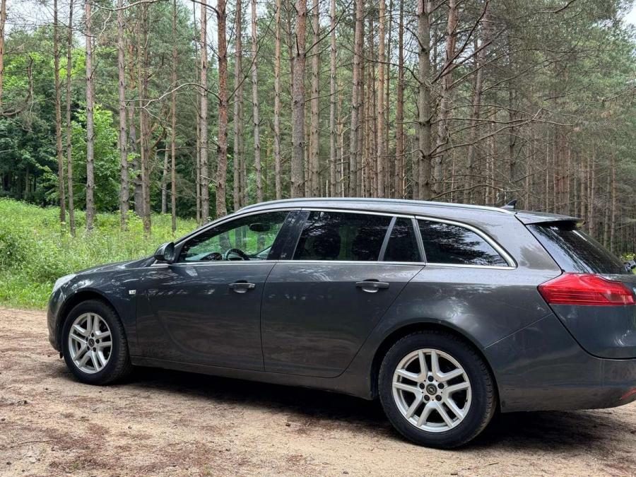 Pelēks Opel Insignia 2012 Utena, ar dzinēja tilpumu 1.96 L un nobraukumu 300 tūkst. km par 2499 €, foto 8 vietnē AUTOMOTO.COM.LV