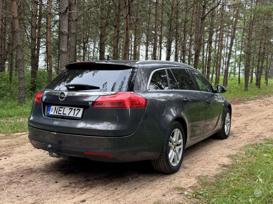 Pelēks Opel Insignia 2012 Utena, ar dzinēja tilpumu 1.96 L un nobraukumu 300 tūkst. km par 2499 €, foto 16 vietnē AUTOMOTO.COM.LV