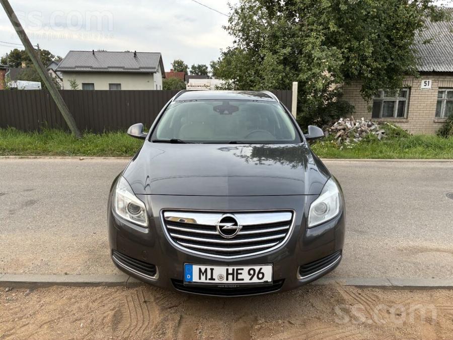 Pelēks Opel Insignia 2012 Daugavpils, ar dzinēja tilpumu 2.00 L un nobraukumu 0 tūkst. km par 3450 €, foto 9 vietnē AUTOMOTO.COM.LV