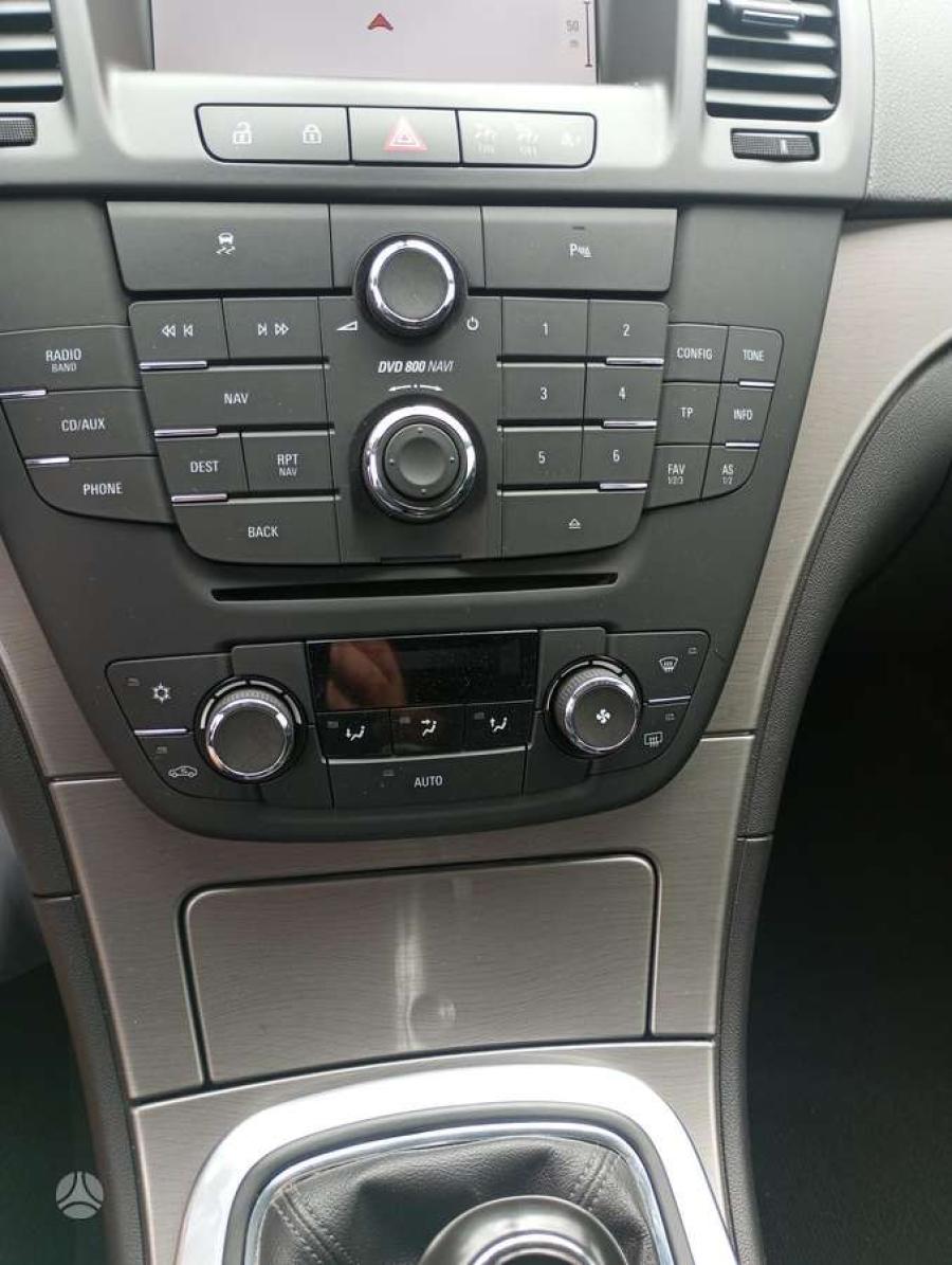 Grey Opel Insignia 2012 in Kaunas, with an engine capacity of 1.96 L and mileage of 248 thousand km for 2150 €, photo 15 on AUTOMOTO.COM.LV