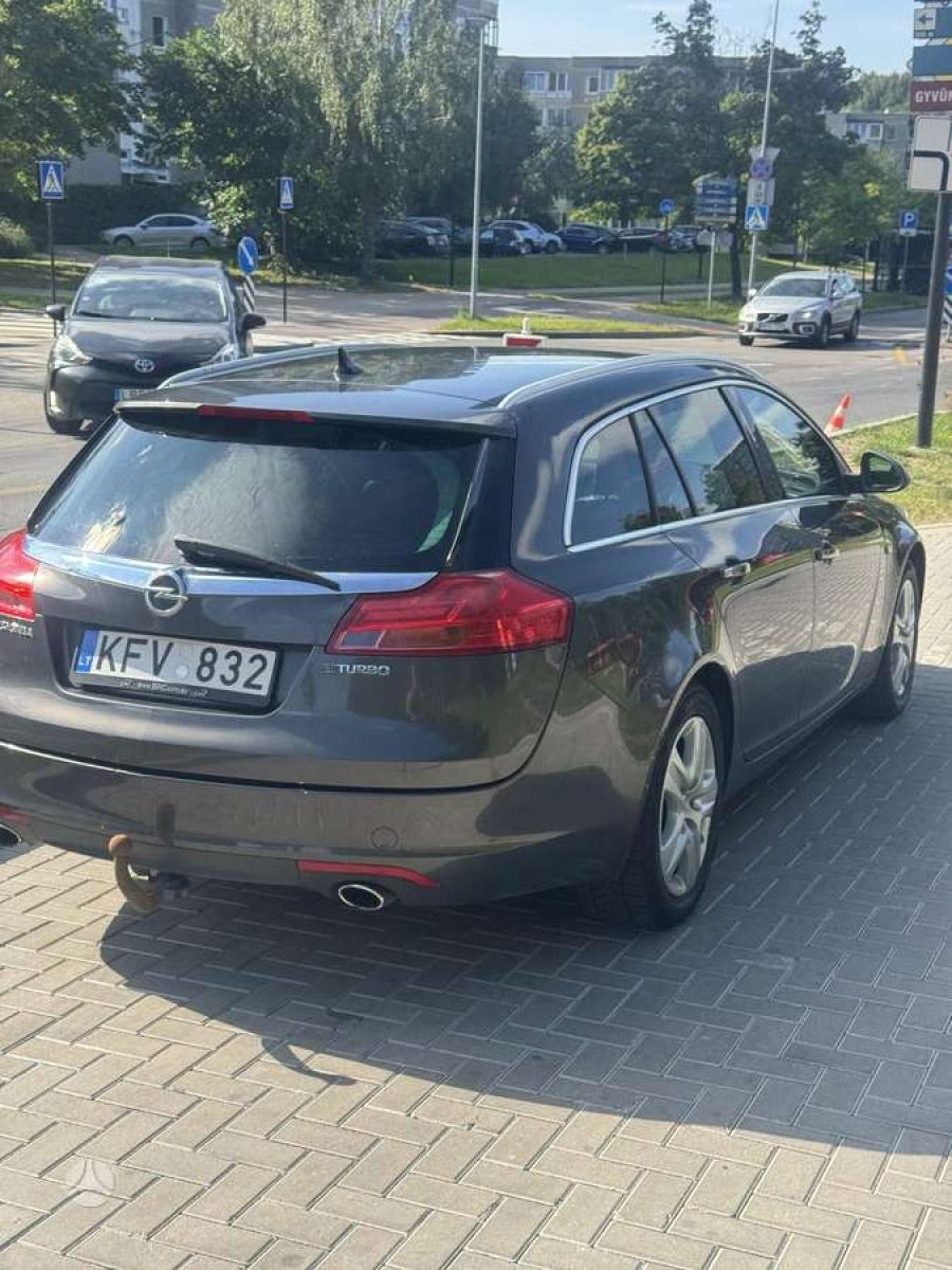Pelēks Opel Insignia 2012 Viļņa, ar dzinēja tilpumu 1.96 L un nobraukumu 385 tūkst. km par 1450 €, foto 13 vietnē AUTOMOTO.COM.LV