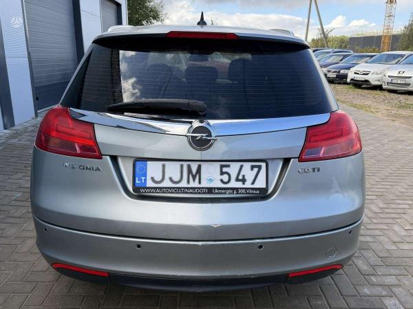 Pelēks Opel Insignia 2012 Viļņa, ar dzinēja tilpumu 1.96 L un nobraukumu 345 tūkst. km par 990 €, foto 6 vietnē AUTOMOTO.COM.LV
