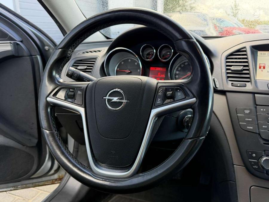 Pelēks Opel Insignia 2012 Viļņa, ar dzinēja tilpumu 1.96 L un nobraukumu 345 tūkst. km par 990 €, foto 14 vietnē AUTOMOTO.COM.LV