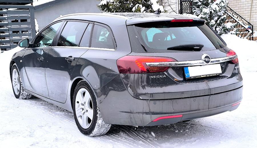 Pelēks Opel Insignia 2013 Viļņa, ar dzinēja tilpumu 2.00 L un nobraukumu 188 tūkst. km par 4850 €, foto 7 vietnē AUTOMOTO.COM.LV