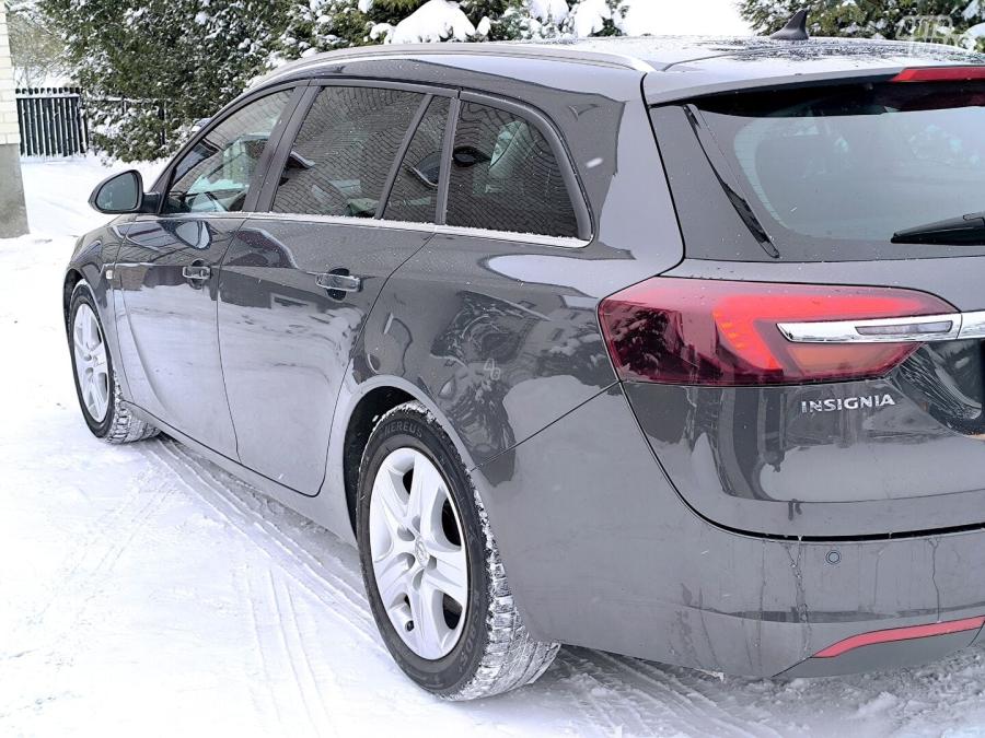Pelēks Opel Insignia 2013 Viļņa, ar dzinēja tilpumu 2.00 L un nobraukumu 188 tūkst. km par 4850 €, foto 10 vietnē AUTOMOTO.COM.LV