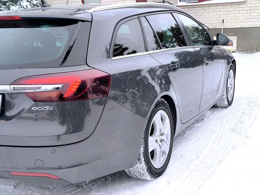 Grey Opel Insignia 2013 in Vilnius, with an engine capacity of 2.00 L and mileage of 188 thousand km for 4500 €, photo 9 on AUTOMOTO.COM.LV