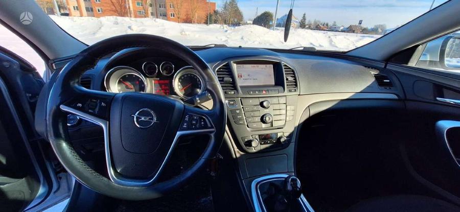 Pelēks Opel Insignia 2013 Kauņa, ar dzinēja tilpumu 2.00 L un nobraukumu 322 tūkst. km par 3500 €, foto 9 vietnē AUTOMOTO.COM.LV