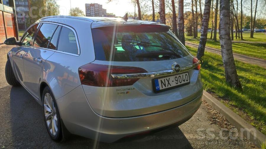 Pelēks Opel Insignia 2013 Rīga, ar dzinēja tilpumu 2.00 L un nobraukumu 206 tūkst. km par 6700 €, foto 5 vietnē AUTOMOTO.COM.LV
