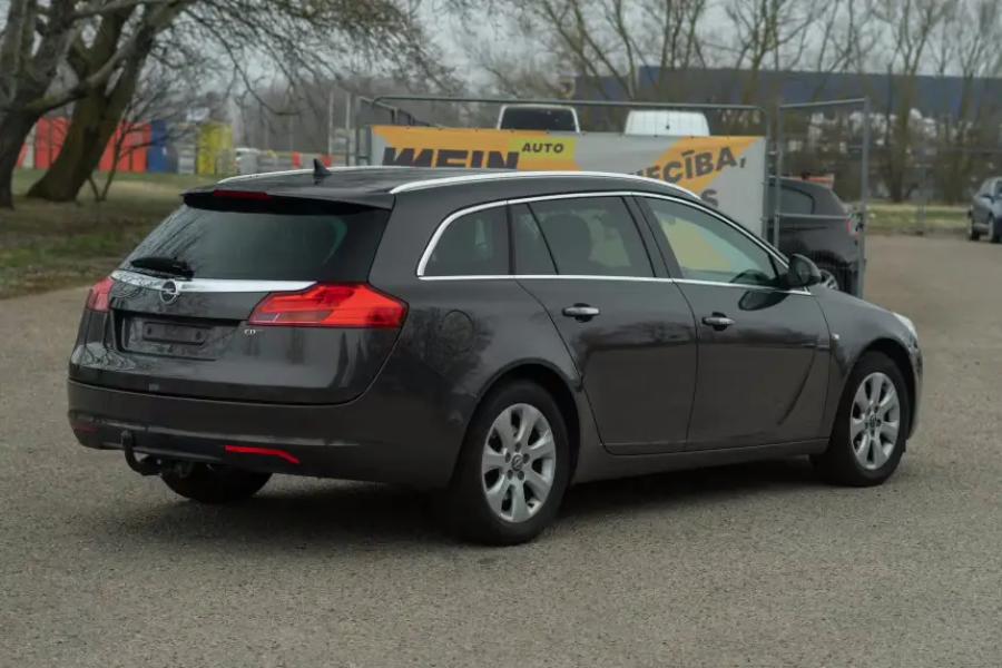 Pelēks Opel Insignia 2013 Liepāja, ar dzinēja tilpumu 2.00 L un nobraukumu 158 tūkst. km par 5950 €, foto 5 vietnē AUTOMOTO.COM.LV