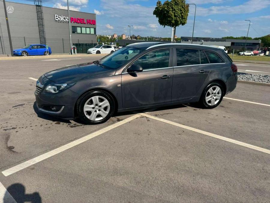 Pelēks Opel Insignia 2013 Kauņa, ar dzinēja tilpumu 1.96 L un nobraukumu 352 tūkst. km par 4000 €, foto 3 vietnē AUTOMOTO.COM.LV