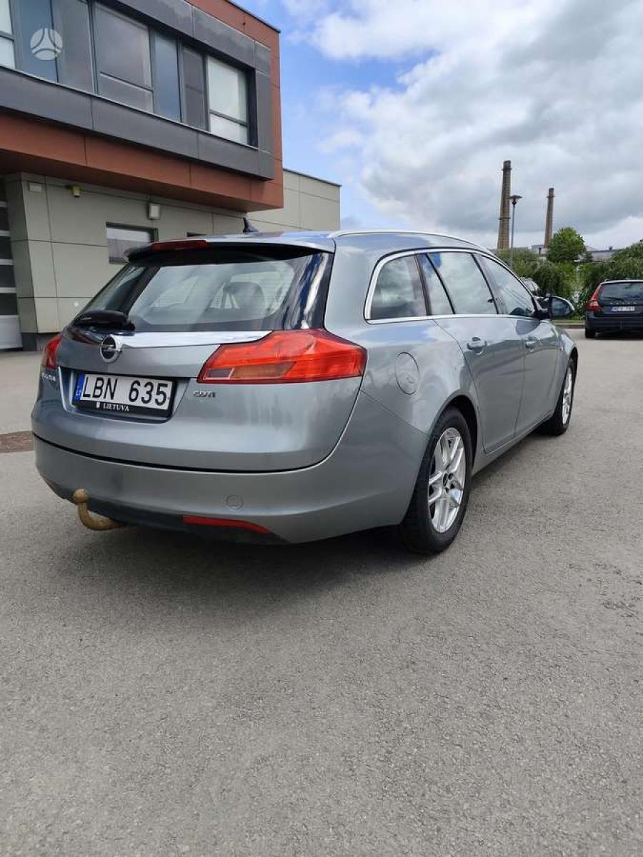 Grey Opel Insignia 2013 in Alytus, with an engine capacity of 1.96 L and mileage of 316 thousand km for 3000 €, photo 10 on AUTOMOTO.COM.LV