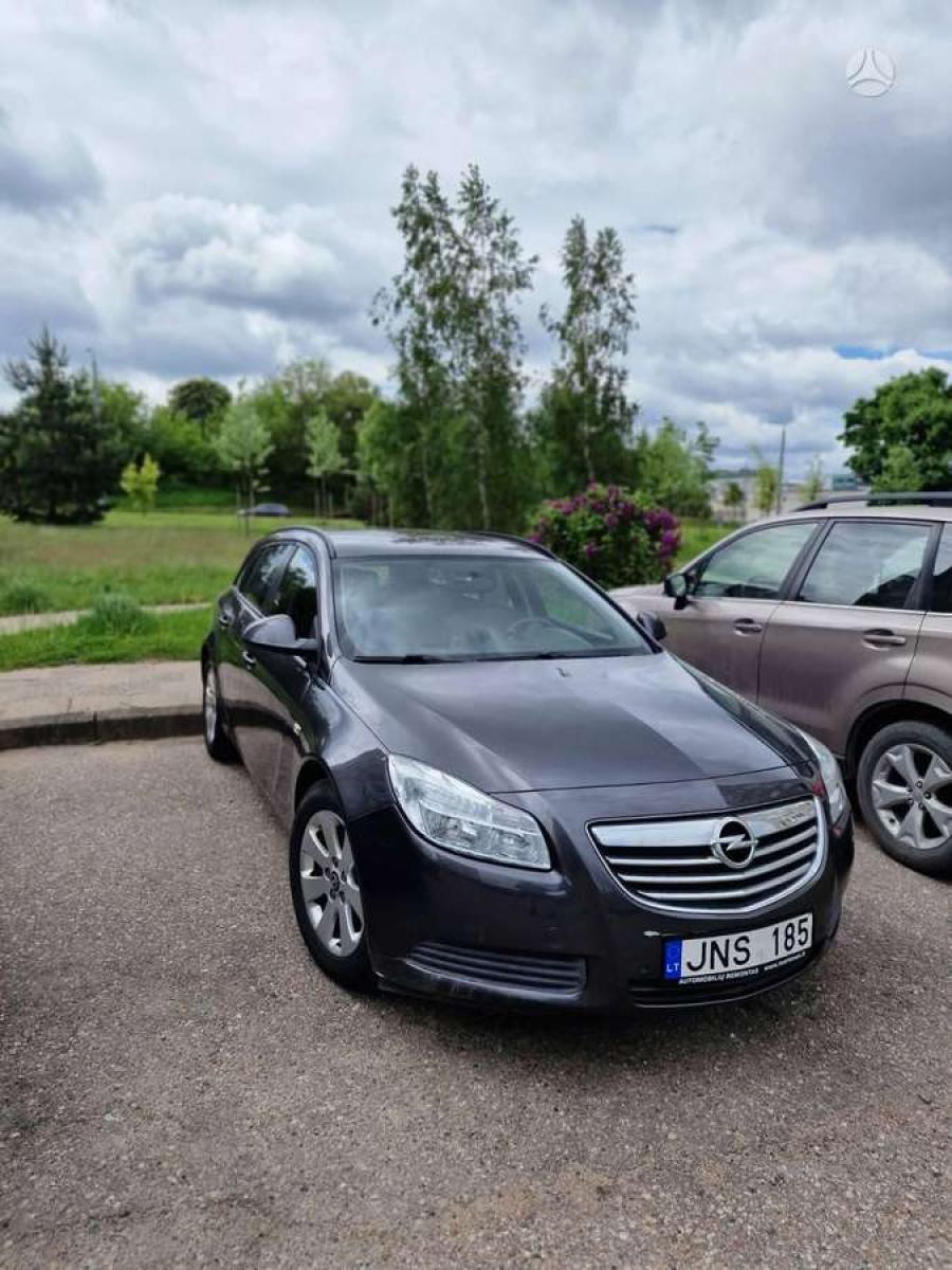 Pelēks Opel Insignia 2013 Viļņa, ar dzinēja tilpumu 1.96 L un nobraukumu 304 tūkst. km par 2150 €, foto 3 vietnē AUTOMOTO.COM.LV
