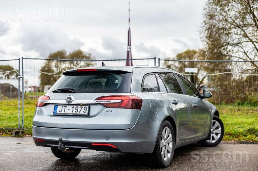 Pelēks Opel Insignia 2014 Rīga, ar dzinēja tilpumu 2.00 L un nobraukumu 280 tūkst. km par 6390 €, foto 6 vietnē AUTOMOTO.COM.LV