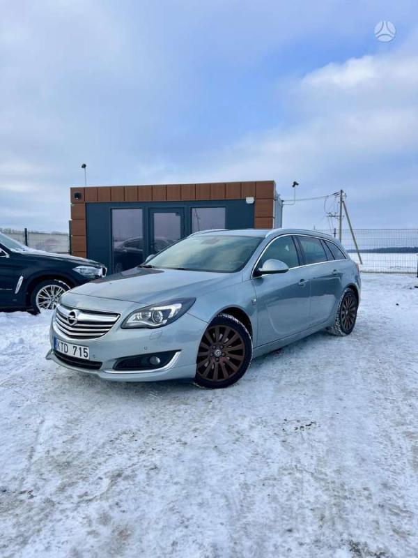 Pelēks Opel Insignia 2014 Kauņa, ar dzinēja tilpumu 1.96 L un nobraukumu 289 tūkst. km par 6300 €, foto 1 vietnē AUTOMOTO.COM.LV