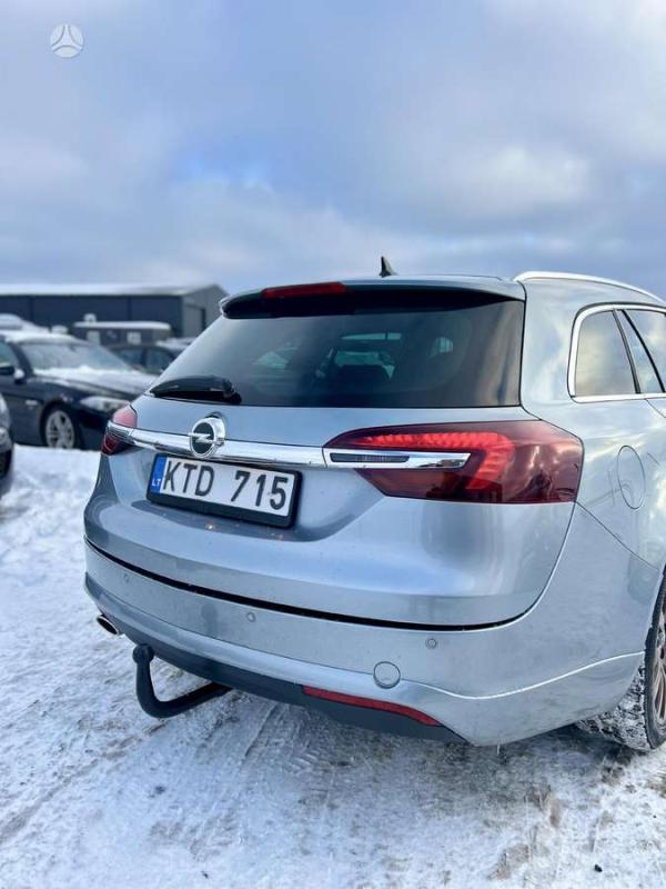 Pelēks Opel Insignia 2014 Kauņa, ar dzinēja tilpumu 1.96 L un nobraukumu 289 tūkst. km par 6300 €, foto 6 vietnē AUTOMOTO.COM.LV