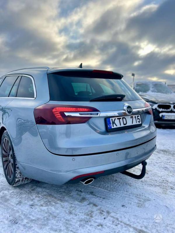 Pelēks Opel Insignia 2014 Kauņa, ar dzinēja tilpumu 1.96 L un nobraukumu 289 tūkst. km par 6300 €, foto 8 vietnē AUTOMOTO.COM.LV