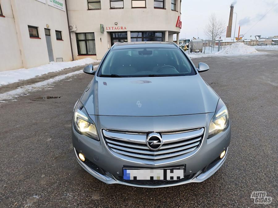 Pelēks Opel Insignia 2014 Jurbarkas, ar dzinēja tilpumu 2.00 L un nobraukumu 216 tūkst. km par 4650 €, foto 8 vietnē AUTOMOTO.COM.LV