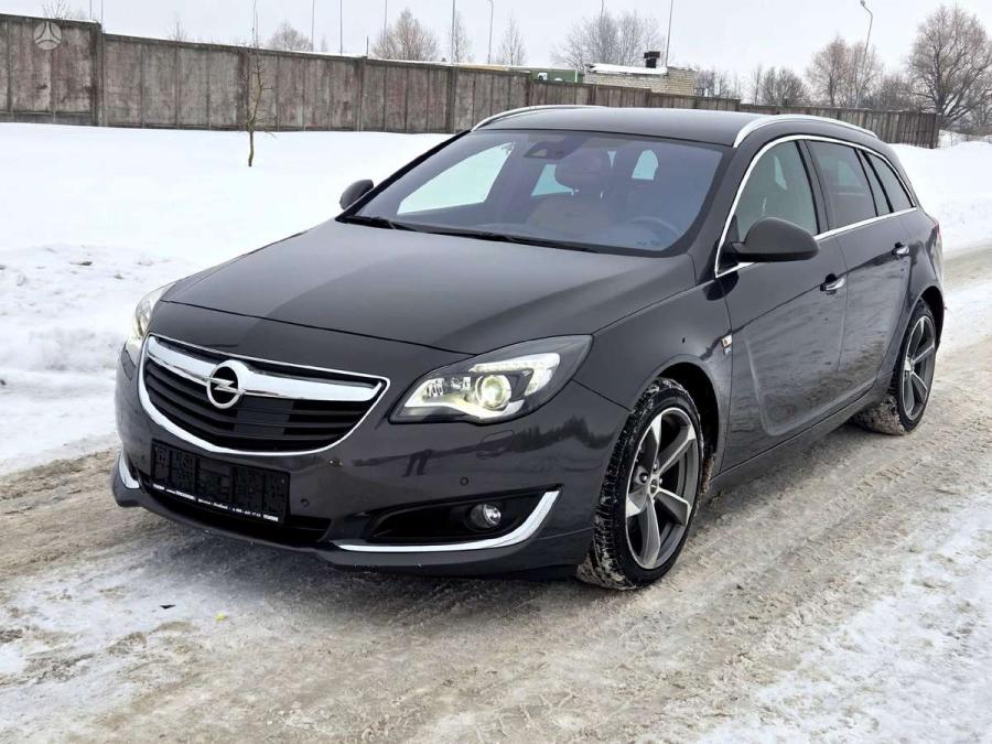 Pelēks Opel Insignia 2014 Kėdainiai, ar dzinēja tilpumu 1.96 L un nobraukumu 263 tūkst. km par 6800 €, foto 3 vietnē AUTOMOTO.COM.LV