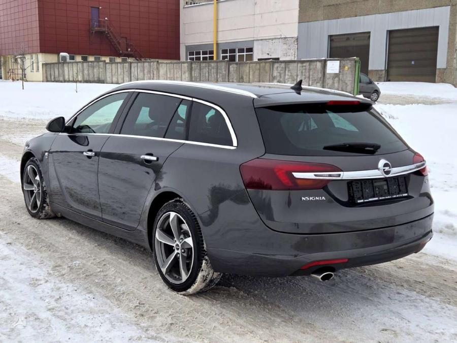 Pelēks Opel Insignia 2014 Kėdainiai, ar dzinēja tilpumu 1.96 L un nobraukumu 263 tūkst. km par 6800 €, foto 5 vietnē AUTOMOTO.COM.LV