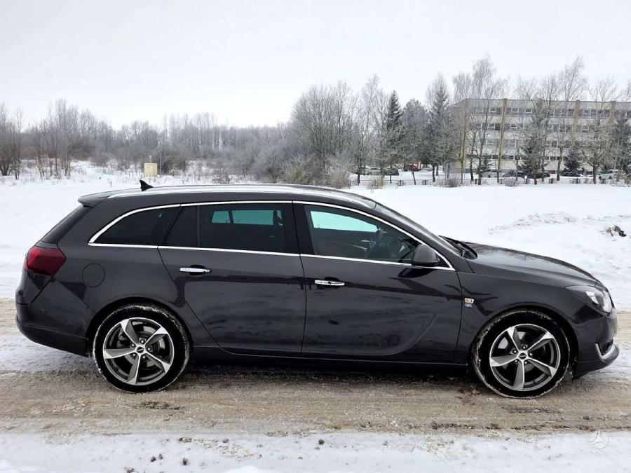Pelēks Opel Insignia 2014 Kėdainiai, ar dzinēja tilpumu 1.96 L un nobraukumu 263 tūkst. km par 6800 €, foto 9 vietnē AUTOMOTO.COM.LV