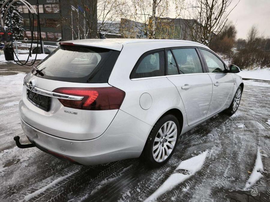 Pelēks Opel Insignia 2014 Kauņa, ar dzinēja tilpumu 1.96 L un nobraukumu 286 tūkst. km par 4750 €, foto 2 vietnē AUTOMOTO.COM.LV