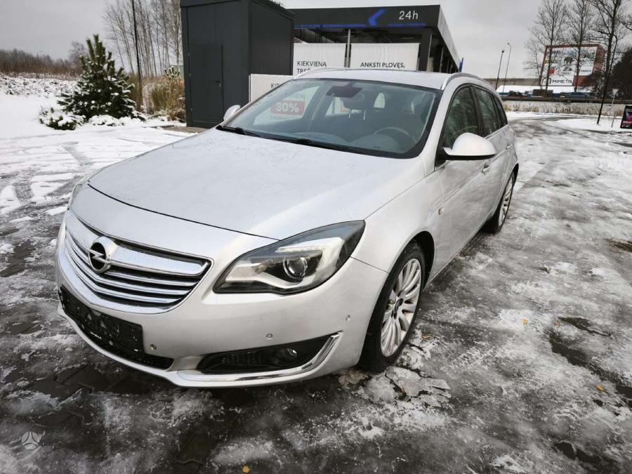 Pelēks Opel Insignia 2014 Kauņa, ar dzinēja tilpumu 1.96 L un nobraukumu 286 tūkst. km par 4750 €, foto 4 vietnē AUTOMOTO.COM.LV