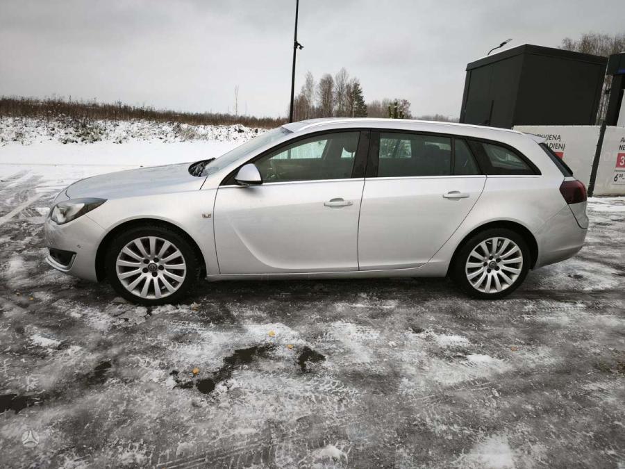 Pelēks Opel Insignia 2014 Kauņa, ar dzinēja tilpumu 1.96 L un nobraukumu 286 tūkst. km par 4750 €, foto 5 vietnē AUTOMOTO.COM.LV