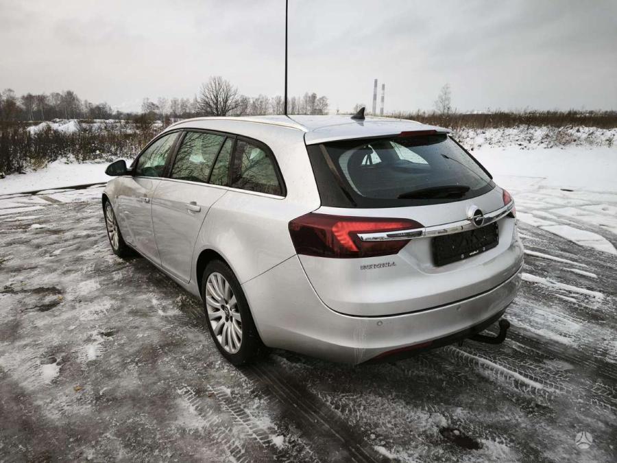 Pelēks Opel Insignia 2014 Kauņa, ar dzinēja tilpumu 1.96 L un nobraukumu 286 tūkst. km par 4750 €, foto 6 vietnē AUTOMOTO.COM.LV