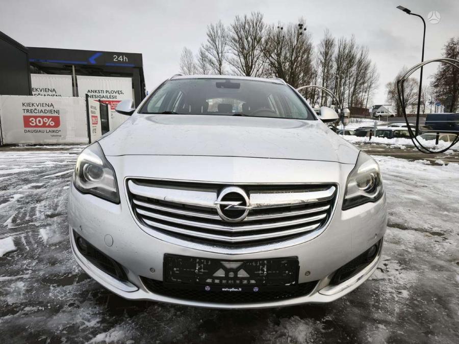 Pelēks Opel Insignia 2014 Kauņa, ar dzinēja tilpumu 1.96 L un nobraukumu 286 tūkst. km par 4750 €, foto 7 vietnē AUTOMOTO.COM.LV