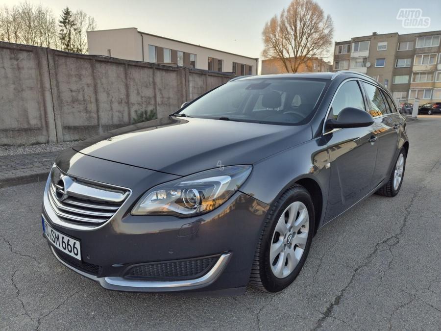 Pelēks Opel Insignia 2014 Mažeikiai, ar dzinēja tilpumu 2.00 L un nobraukumu 289 tūkst. km par 5350 €, foto 1 vietnē AUTOMOTO.COM.LV