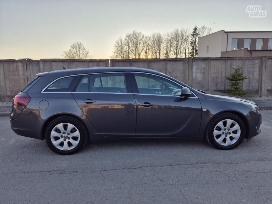 Pelēks Opel Insignia 2014 Mažeikiai, ar dzinēja tilpumu 2.00 L un nobraukumu 289 tūkst. km par 5350 €, foto 6 vietnē AUTOMOTO.COM.LV